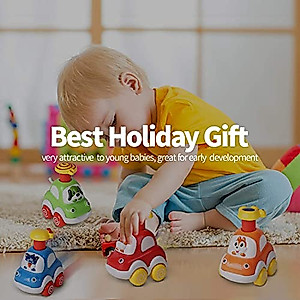 ALASOU Animal Car Toys for 1 2 3 Year Old Boy|Toddler Toys Age 1-2 |1 Year Old Boy Gifts|1st Birthday Gifts for Baby Toys 12-18 Months