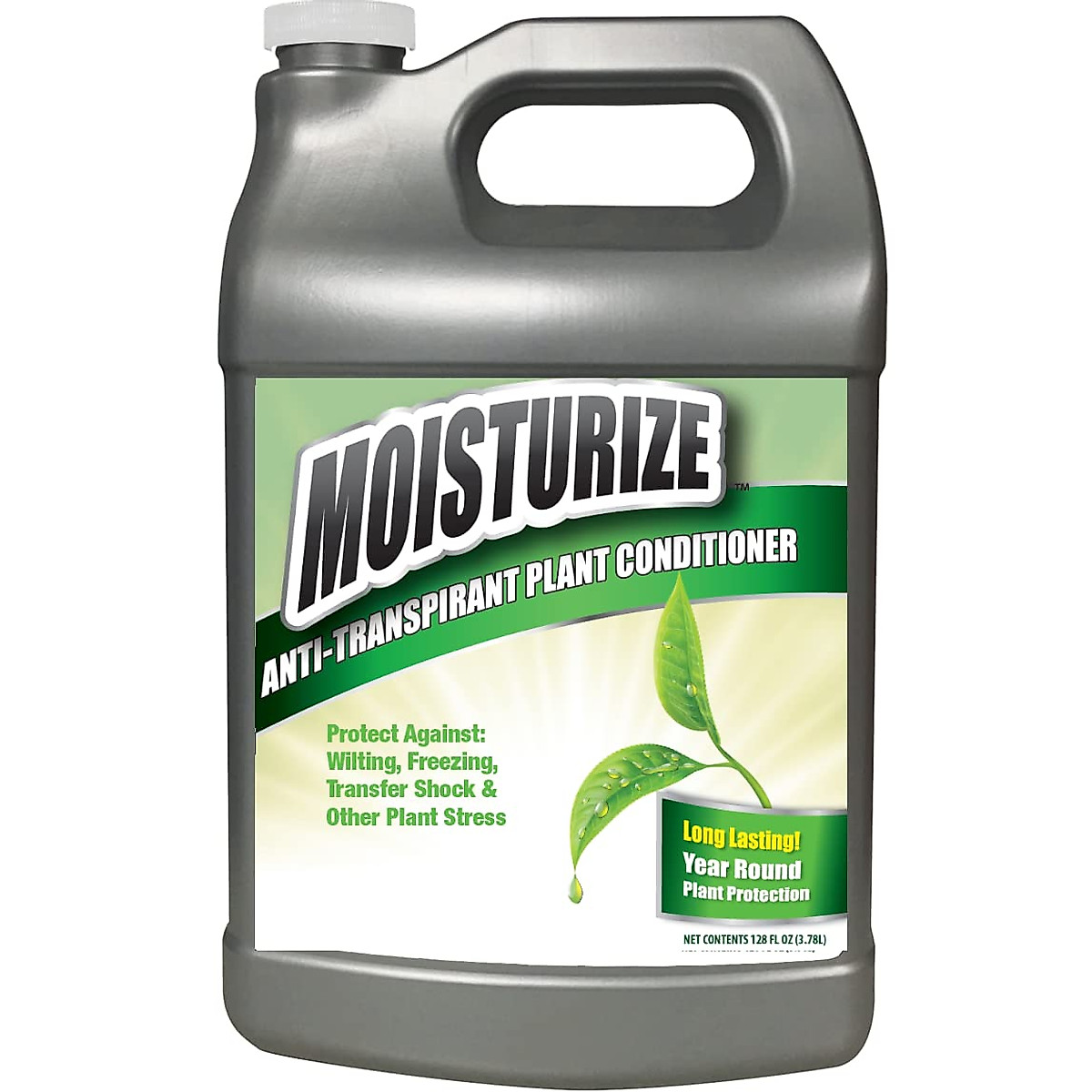 Moisturize MZ-U-128 Gallon Refill Anti-Transpirant, Grey