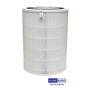 PUREBURG Replacement Filter Compatible with Proscenic A9 & Probreeze PB-P07 & Ganiza G300S, Insignia NS-APMWH2 BLITZHOME BH-AP450 TOnEnergy Air Purifier,H13 HEPA Activated Carbon