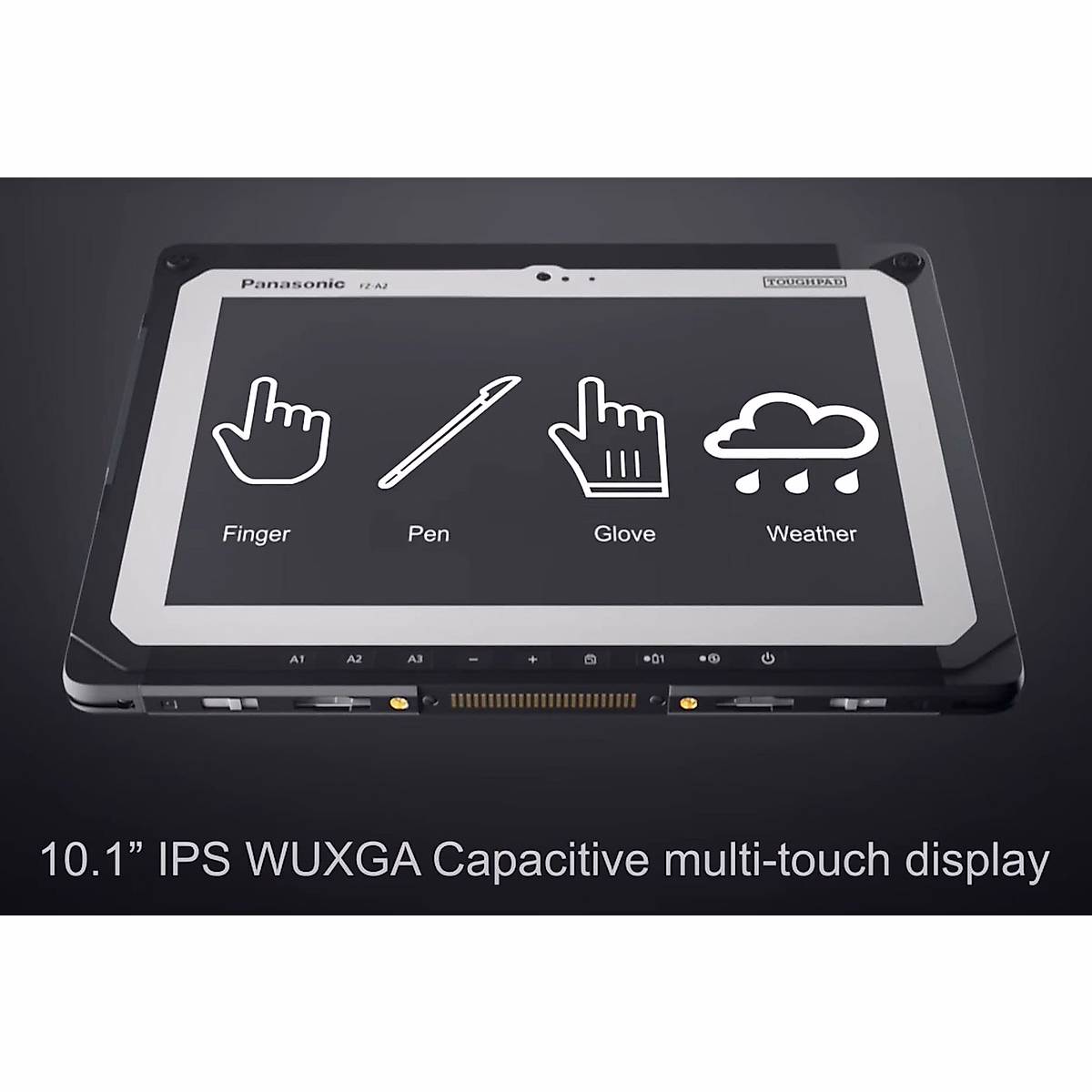 Panasonic Toughpad FZ-A2, 10.1 Inch WUXGA, MultiTouch, Intel Atom X5-Z8550 1.4GHz, 4GB, 32GB SSD, Dedicated GPS, Android 6.0.1, Silver