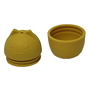 Silicone Bath Toys 5 Assorted Animals Yellow, Blue, Orange, Green, Magenta Appx. Size 2.83'' x 2.27''