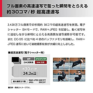 Panasonic LUMIX S5II Mirrorless Camera, DC-S5M2BODY (International Version)