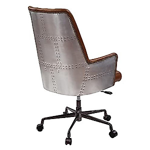 Acme Furniture Salvol Office Chair, Silver