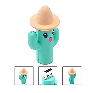 WDOIT 1 Pc 2 GB / 4 GB / 8 GB / 16 GB / 32 GB / 64 GB Creative U Disk 2.0 USB Mini Cute Cactus-Shape Flash Drive Pen Drive Data Storage Memory Stick, 64GB