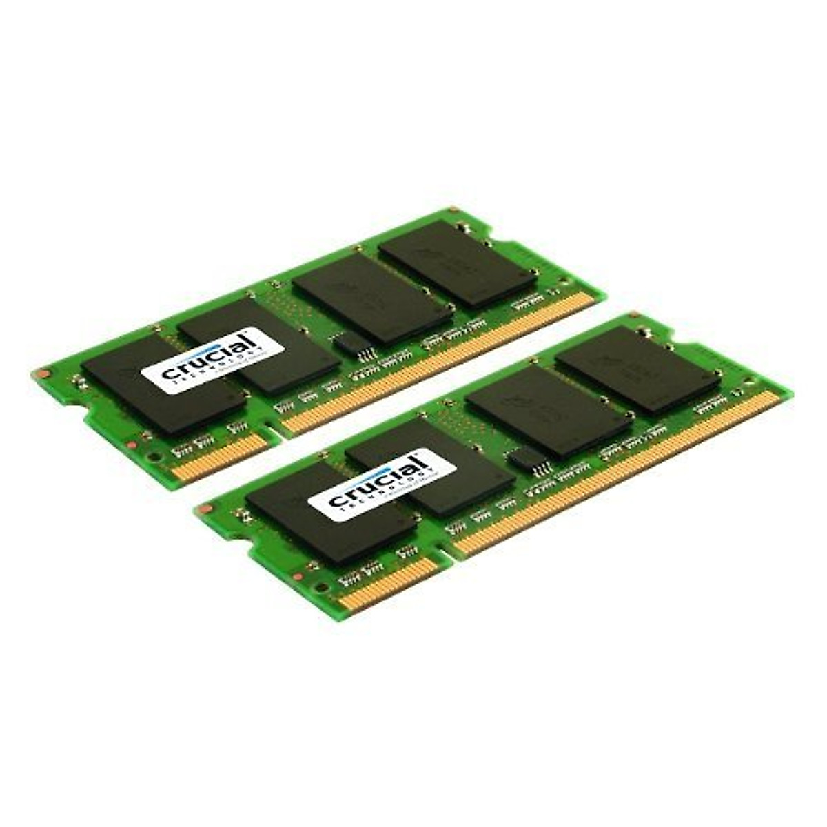 Crucial CT2KIT25664AC800 4GB(2x2GB) 200pin SODIMM DDR2 Memory Module
