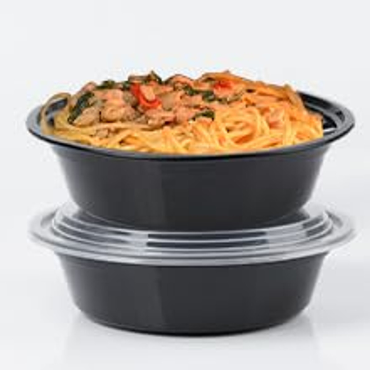 jorksky [50 Pack] 24oz Reusable Meal Prep Containers Disposable with Lids, BPA-free, Stackable, Microwave/Dishwasher/Freezer Safe