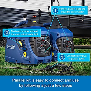 Westinghouse Outdoor Power Equipment 50 Amp Inverter Generator Parallel Cord, 50A