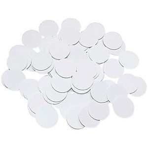 20 Pcs NTAG215 Chip NFC Round Cards NFC 215 RFID Tag Compatible with TagMo and Amiibo, 504 Bytes Memory Fully Programmable for NFC-Enabled Devices