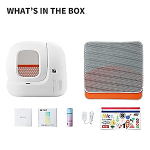 PETKIT PURAMAX The Self-Cleaning Automatic Cat Litter Box with EVERCLEAN Cat Litters(4 Bags)