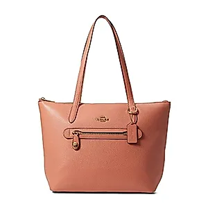 COACH Pebbled Taylor Tote Light Coral One Size