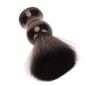 Beard Brush for Men, Nylon Bristles Shaving Brush, Quick Dry Dirt Removal Men Shaving Brush for Home and Salon