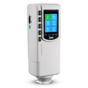 Handheld Colorimeter Color Difference Meter with Built-in White Plate 4mm Measuring Aperture
