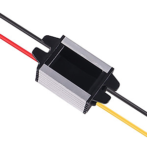 MELIFE Waterproof Car Power Converter DC 9V-22V 12V to DC 6V Buck Voltage Regulator 3A 18W Step Down Volt Module Power Supply Compatible with Vehicle Automotive LED Display Radio