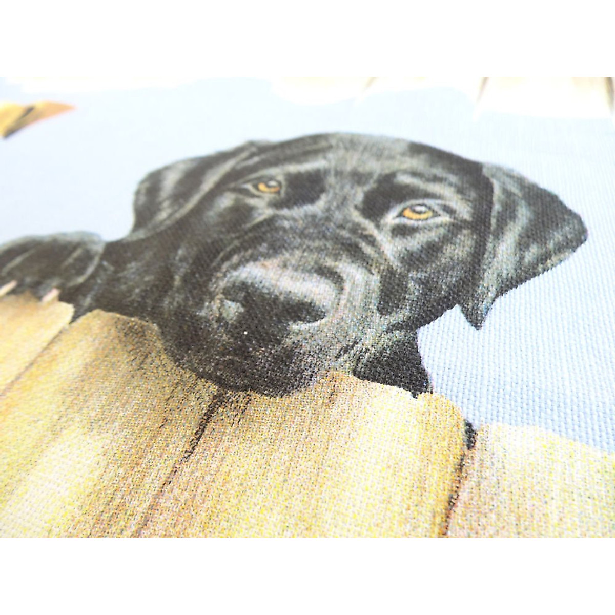 Samuel Lamont, K-9 (Canine) Dogs Kitchen/Tea Printed Towel, Imported, Linen-Cotton Blend