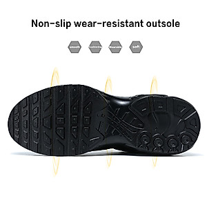 Socviis Men's Fashion Sneaker Air Running Shoes for Men Athletics Sport Trainer Tennis Basketball Shoes Grey 11