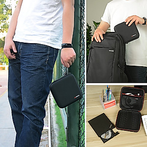 RLSOCO External USB CD DVD Drive Burner Writer Blu-Ray Drive Case for LG GP65NB60 8X,Dell DW316,Apple USB Superdrive,HP,ASUS ZenDrive V1M/Ultra Slim/LITE,LG Electronics,Hitachi LG,Verbatim(Case Only)