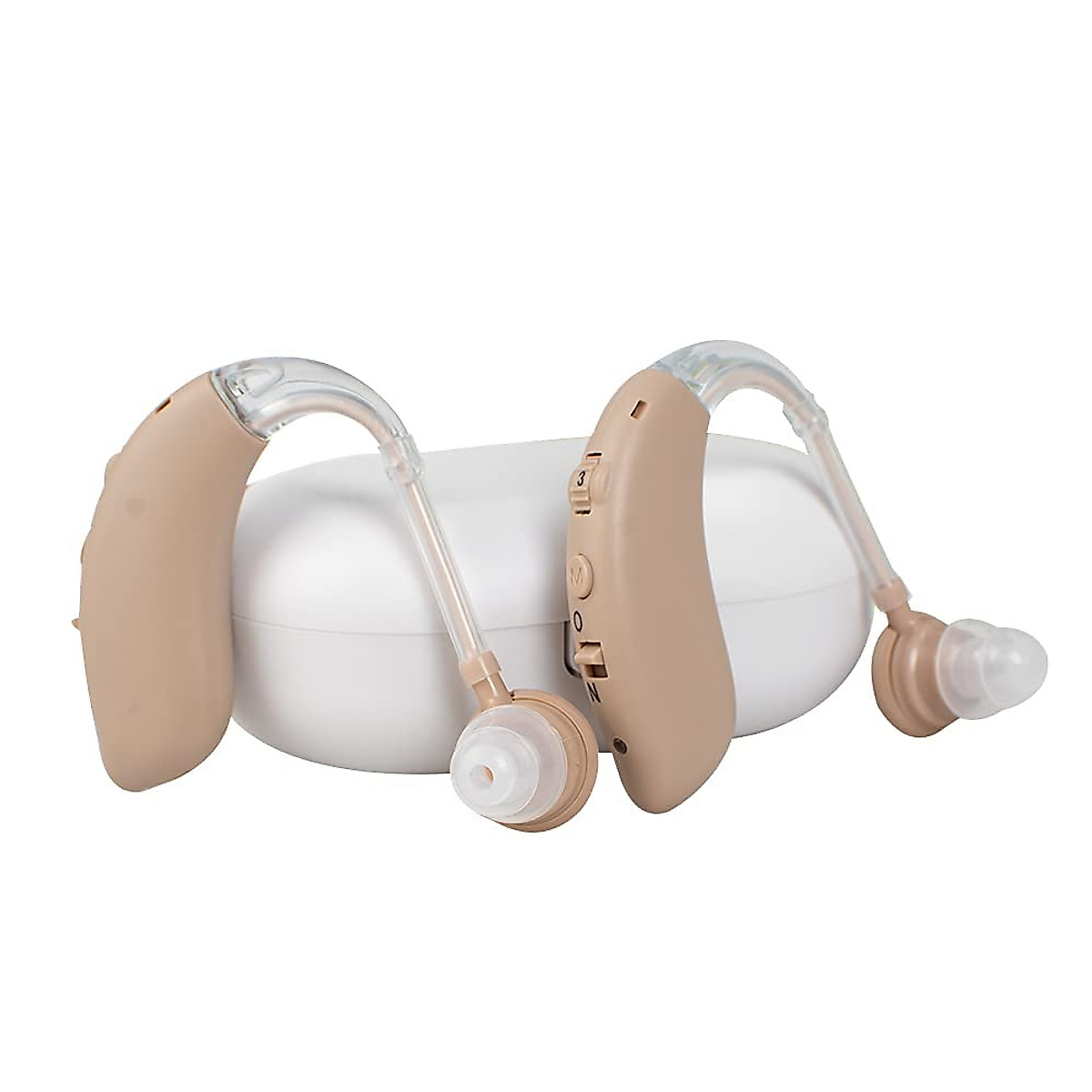 vinmax Hearing A𝐢d, Rechargeable Digital Hearing A𝐦pl𝐢f𝐢ër with Noise Cancelling, Volume Control Functions