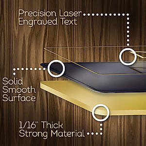 Doctor's Office SignBlack/Gold, Engraved, 3" x 9", Fade Resistance, Indoor/Outdoor Use, USA MADE By My Sign Center