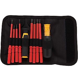 DEWALT Screwdriver Set, Insulated Set, Vinyl Grip, 10-Piece (DWHT66417)