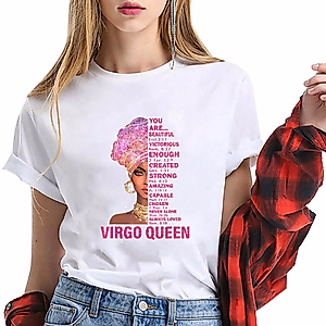 Amazingxy Iron On Decals for Clothing Women Afro Girl DIY Heat Transfer Stickers for T-Shirt Jean Jackets Hats (4PCS-B08(Large))