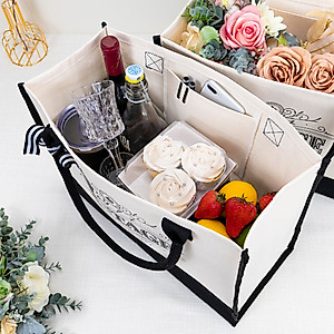 Crisky 50th Birthday Gifts for Women Canvas Tote Bag Vintage 1974 Beach Bag for Sister/Wife/Mom/Aunt/Friends 50th Birthday Gifts,17" x 12" x 7"