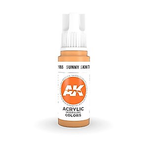 AK Interactive 3rd Gen Acrylic Sunny Skin Tone 17ml