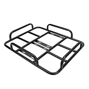 Food Delivery Box Rack Rear Grille, Iron ElectricBicycle Delivery Food Box Rack, Universal Delivery Food Box Bracket Rear Grille for Motorcycle