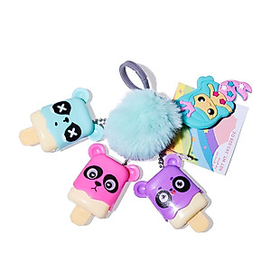 M&U MAKE YOU UP MU 6pcs Ice Cream Lip Gloss for girls (Rabbit and Bear)