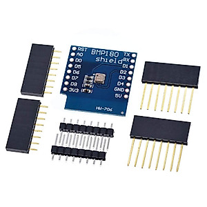 HiLetgo 2pcs BMP180 Digital Barometric Pressure Sensor Board for Wemos D1 MINI ESP8266 3.3V/5V Replace BMP085 Sensor Module