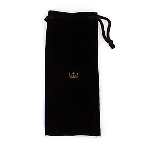 Cut Throat Straight Razor for Men by KING'S CUT THROAT ® - Men’s Cutthroat Shaving Straight Slider – Leather Travel Pouch and Velvet Kit Bag Included – Essential Male Grooming Accessory for Beards