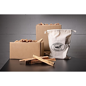 Fatwood Fire Starter Sticks 10 lb - All Natural & Organic for Fire Pit, Pizza Oven, Solo Stove - Easy Start Kindling for Wood Stoves & Camping. Start a Fire with just 2 Sticks