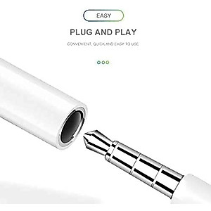 [Apple MFi Certified] Lightning to 3.5 mm Headphone Jack Adapter, 3 Pack Headphone Adapter for iPhone to 3.5mm Audio Aux Jack Adapter Dongle Cable Converter for iPhone 14 13 12 11 XR XS X 8 7 iPad