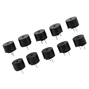 Gikfun 5V 2 Terminals Passive Electronic Buzzer for Arduino (Pack of 10pcs) EK2146