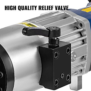 VEVOR Electric Hydraulic Rebar Bender, 1.2KW 0.9inch 22mm Hand Held Rebar Bender 110V Portable Electric Rebar Bender, within 5s