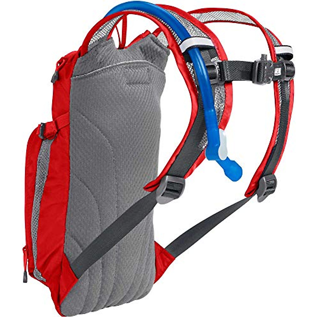 CamelBak Mini M.U.L.E. Kids' Hydration Backpack - 50 oz Racing Red Check