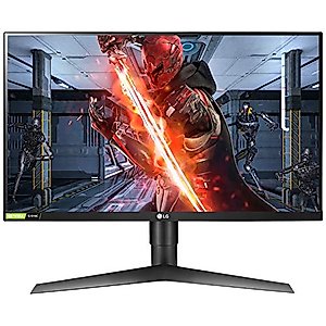 LG 27GL650F-B 27 Inch Full HD Ultragear G-Sync Compatible Gaming Monitor with 144Hz Refresh Rate and HDR 10 - Black