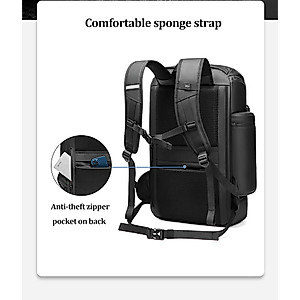 NC Men large capacity travel backpack ,50L waterproof hiking trekking Backpack With separate shoe bag ,17 inch Business Laptop Backpack