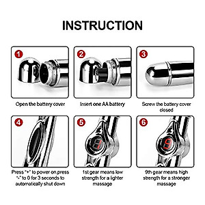 DANGSHAN 3-in-1 Acupuncture Pen, Electronic Acupuncture Pen, Pain Relief Therapy, Meridian Energy Pulse Massage Pen, Powerful Meridian Energy Pen Relief Pain Tools