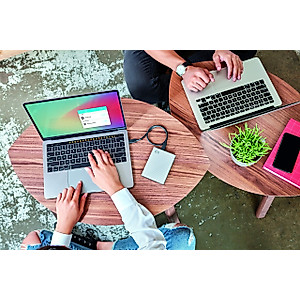 Western Digital 5TB My Passport Ultra for Mac Silver Portable External Hard Drive HDD, USB-C and USB 3.1 Compatible - Western DigitalBPMV0050BSL-WESN