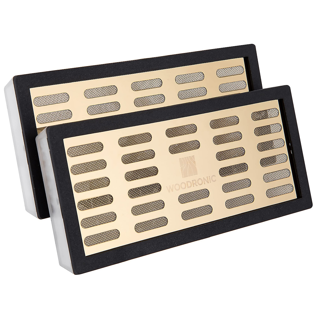 Woodronic Crystal Gel Humidifiers for Cigar Humidors and Cabinets, Humidor Solution for Humidity Control, Set of 2