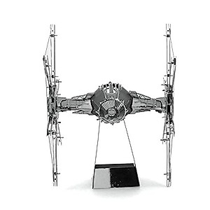 Metal Earth Fascinations Star Wars Imperial TIE Fighter 3D Metal Model Kit Bundle with Tweezers