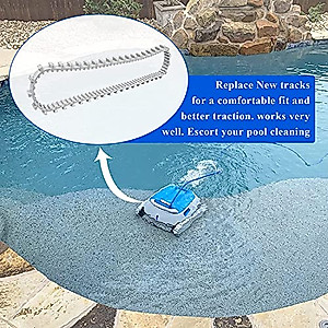 PROSOCOOL Automatic Robotic Pool Cleaners Tracks Parts 9985006-R2 Compatible with Dolphin Maytronics Models from 2006 to Present Part