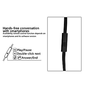 Forest White Horse Boys Girls Wired Headphones Headsets Customized Foldable Over Ear for Mens & Womens Black