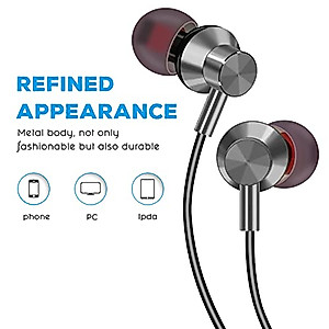 Earphones Wired in Ear Headphones Earbuds for iPhone 14/14 Pro Max /13/13 Pro Max/ 12/12 Mini 11 Pro/11 Pro Max Headphones