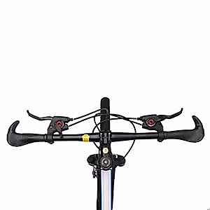 RENVIERY 26" Mountain Bikes,21-Speed Bike Adult/Youth Mountainbike,Carbon Steel Foldable Bike Bicycle,Double Disc Brakes