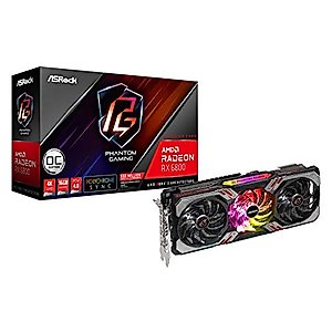 ASRock VCX RX6800 PGD 16GO RX 6800 Graphics GDDR6 16GB 256Bit HDMI DP Retail