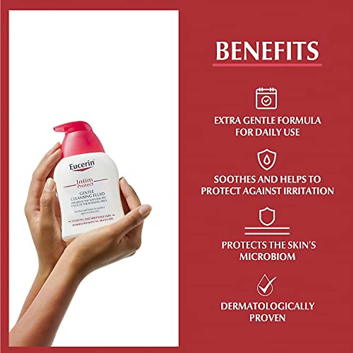 Eucerin Intim-Protect Gentle Cleansing Fluid 250ml