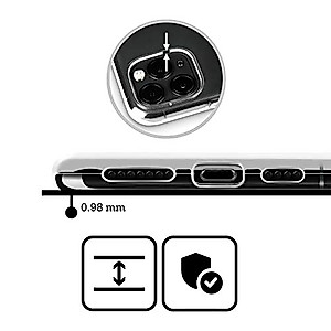 Head Case Designs Officially Licensed Ted Lasso Roy Kent Season 3 Bobbleheads Soft Gel Case Compatible with Apple iPhone 14 Pro