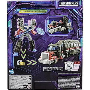 Transformers Toys Generations Legacy Series Leader G2 Universe Laser Optimus Prime Action Figure - Kids Ages 8 and Up, 7-inch