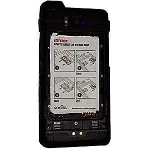 Sonim XP8 XP8800 Single-SIM 64GB IP68/IP69 (GSM, No CDMA) Locked to Sprint Only 4G-5G LTE- Rugged Smartphone (Black) – (Renewed)